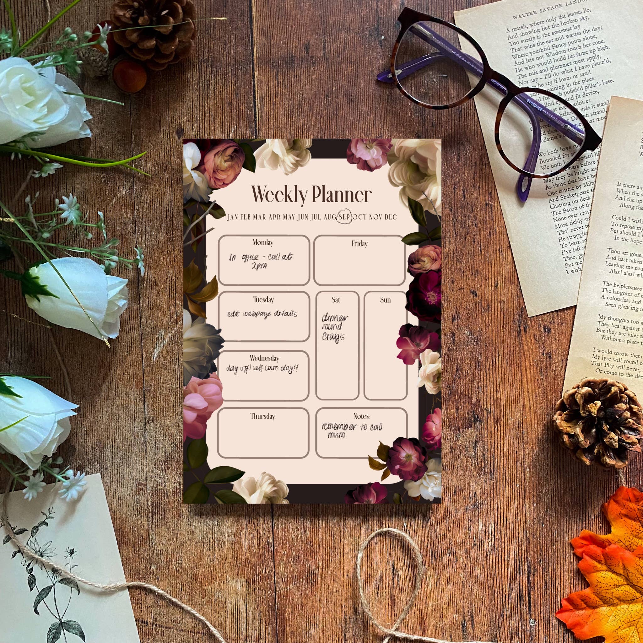 Notatblokk & Planners – Tea & Fables